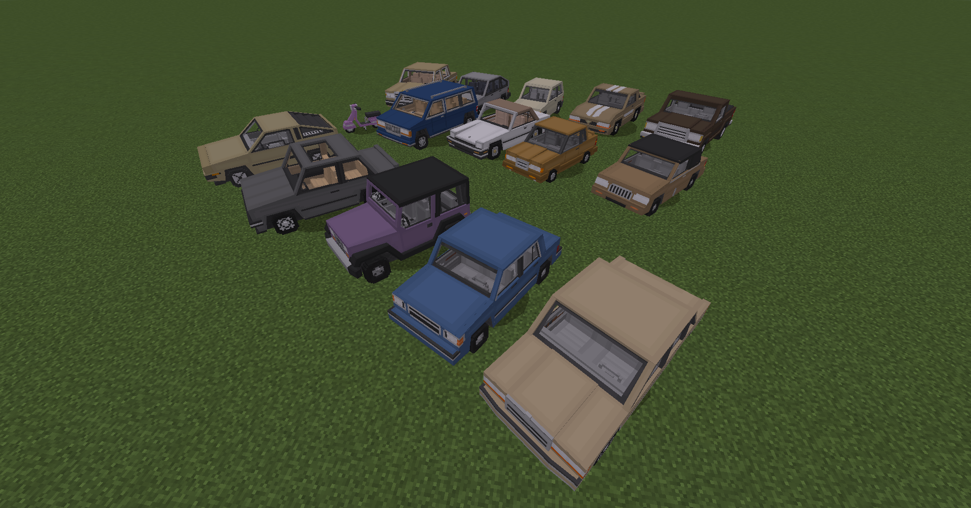 CMDBlocc's Vehicles - Gallery - Minecraft Bedrock Addons - CurseForge