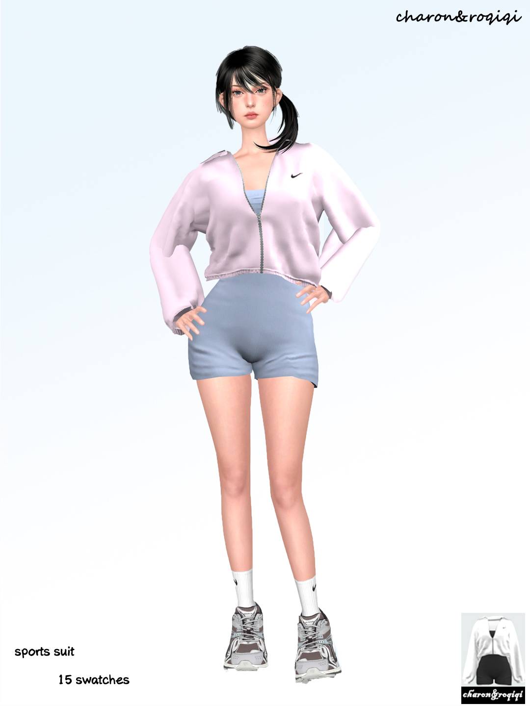 [charon&roqiqi]sports suit - Gallery - The Sims 4 Create a Sim - CurseForge