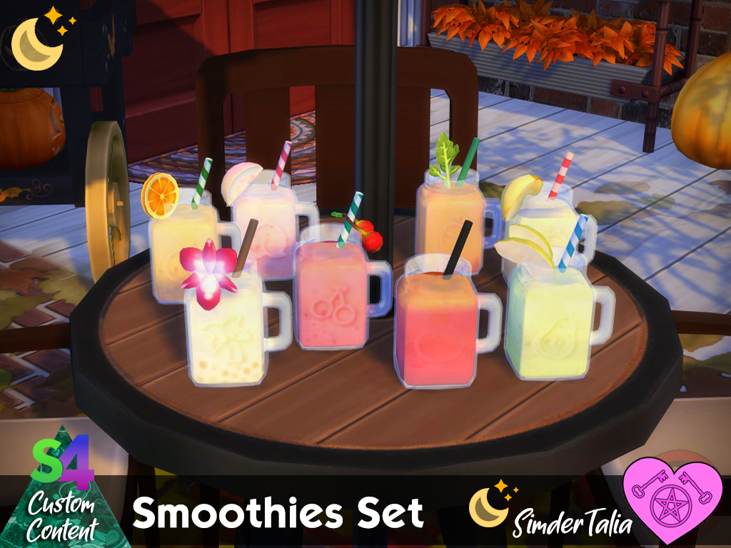 Smoothies Set - Gallery - The Sims 4 Build / Buy - CurseForge