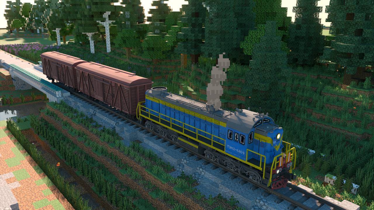 [MCA] Russian Rialway (Trains, Deco) - Gallery - Minecraft Bedrock ...