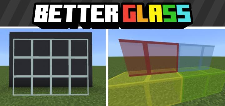 Borderless Glass Texture | Minecraft PE Texture Packs