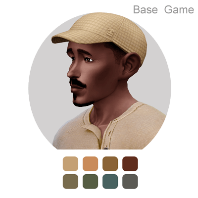 Textured Base Game Caps - Gallery - The Sims 4 Create a Sim - CurseForge