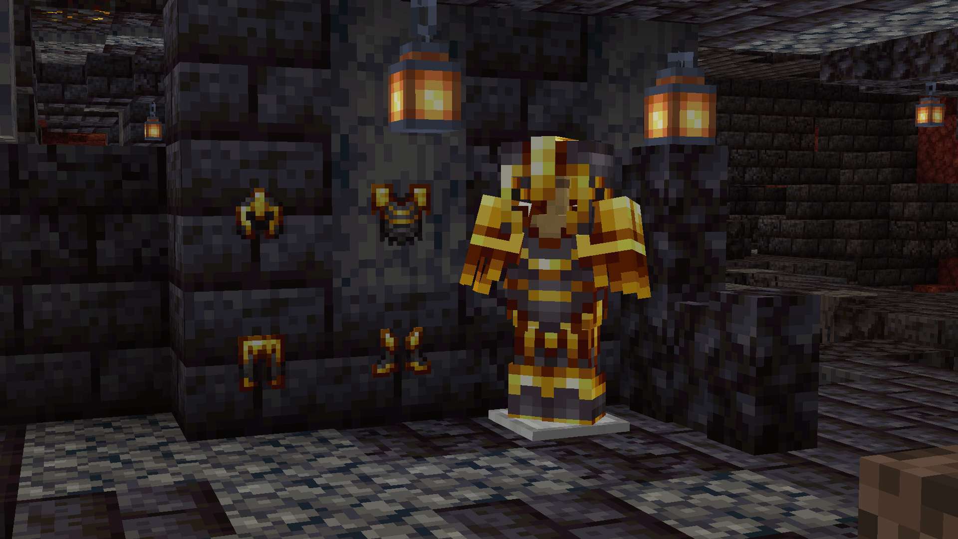 G+ | Gilded Netherite set - Gallery - Minecraft Data Packs - CurseForge