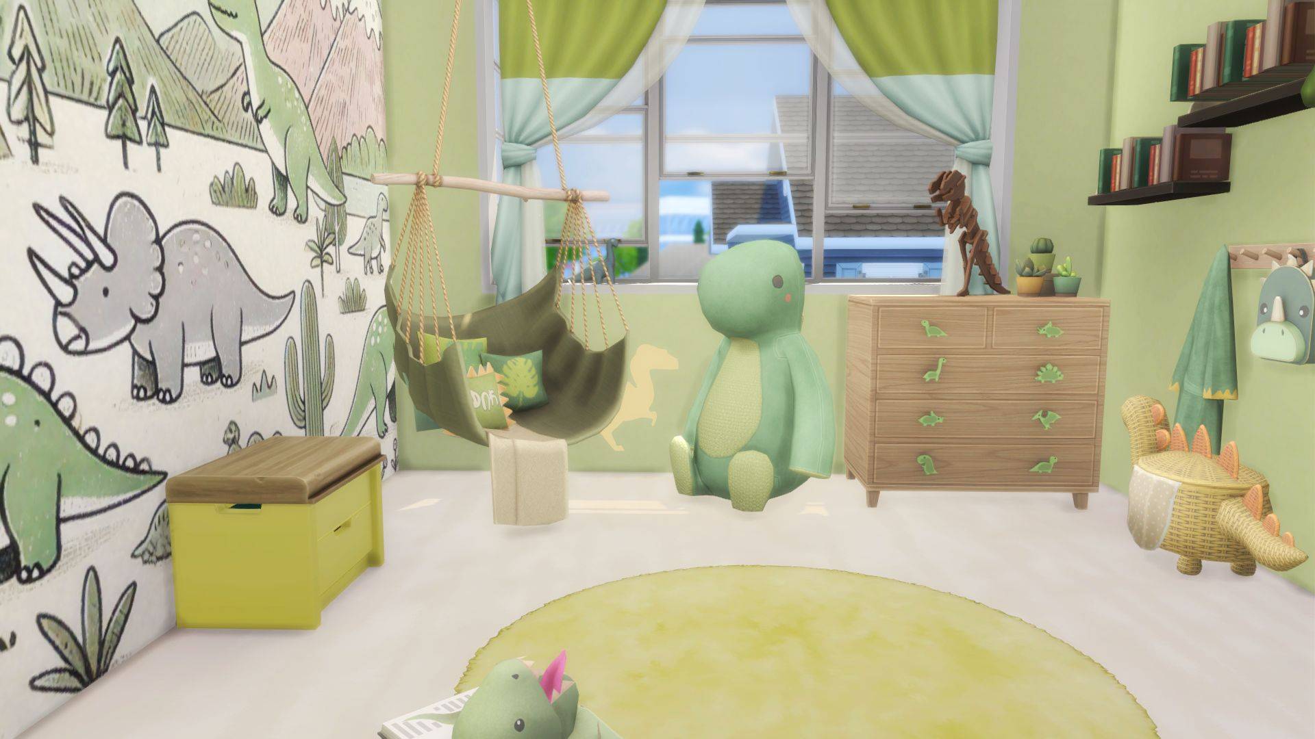 Dinosaur Lover Kids Room - The Sims 4 Rooms / Lots - CurseForge