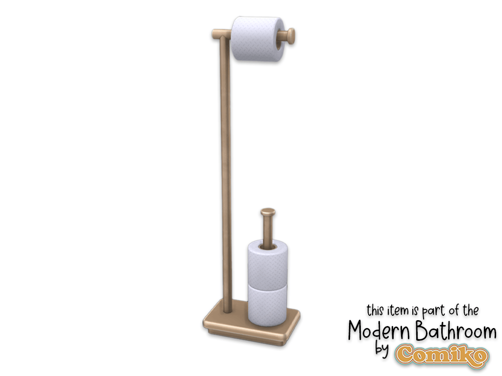Comiko - Bathroom Modern Toilet Paper - Gallery - The Sims 4 Build ...