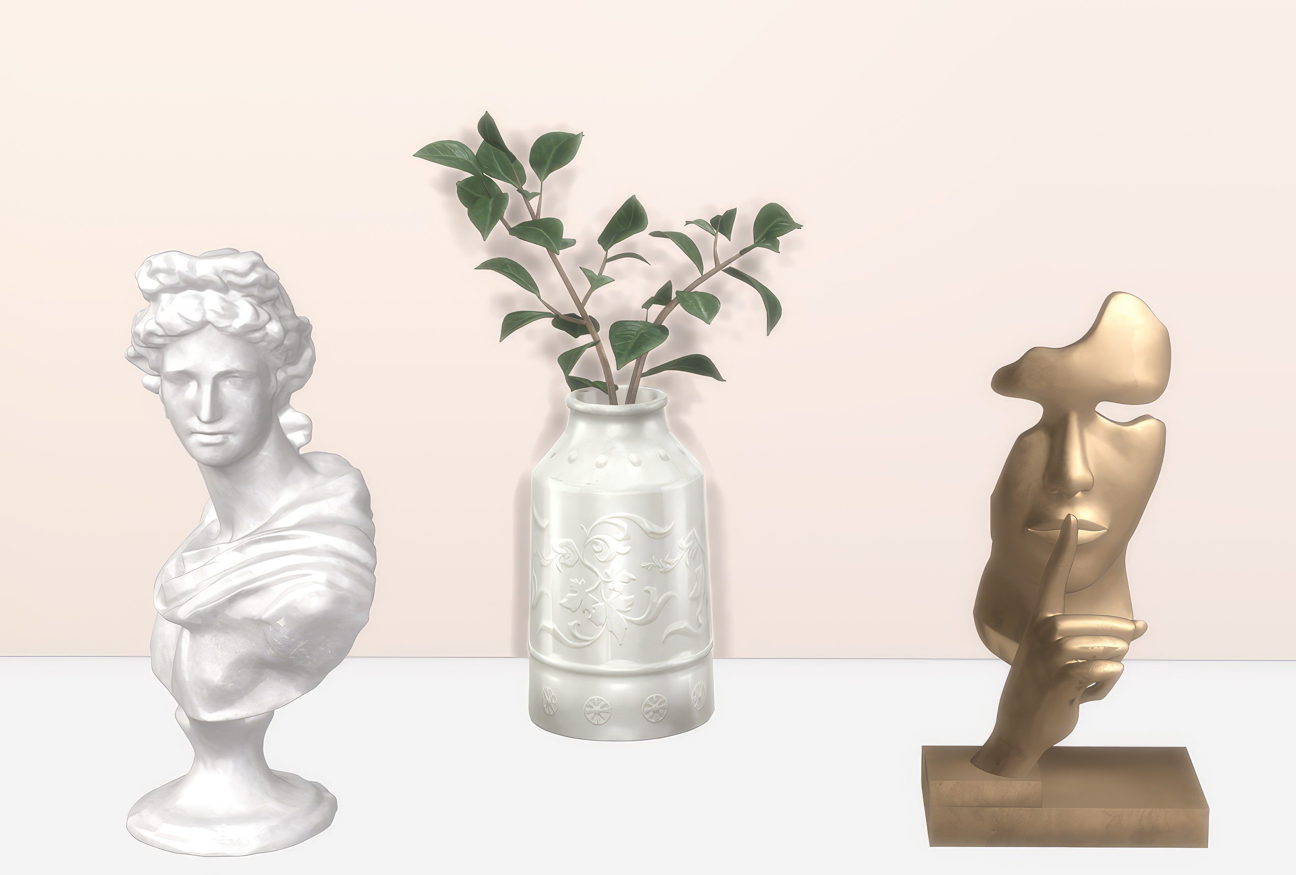 Minimal statues - set - The Sims 4 Build / Buy - CurseForge