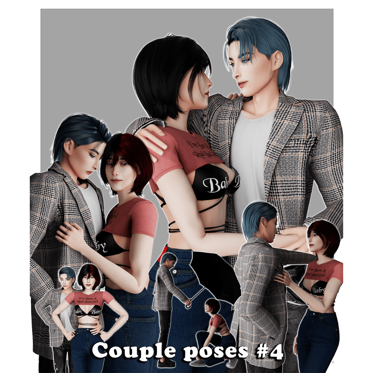 Couple poses #4 - The Sims 4 Mods - CurseForge