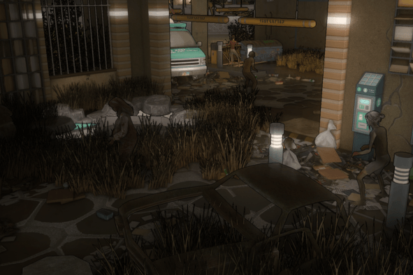 Zombie Apocalypse Parking Garage - Gallery - The Sims 4 Rooms / Lots ...