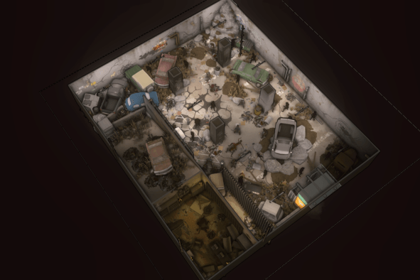 Zombie Apocalypse Parking Garage - Gallery - The Sims 4 Rooms / Lots ...