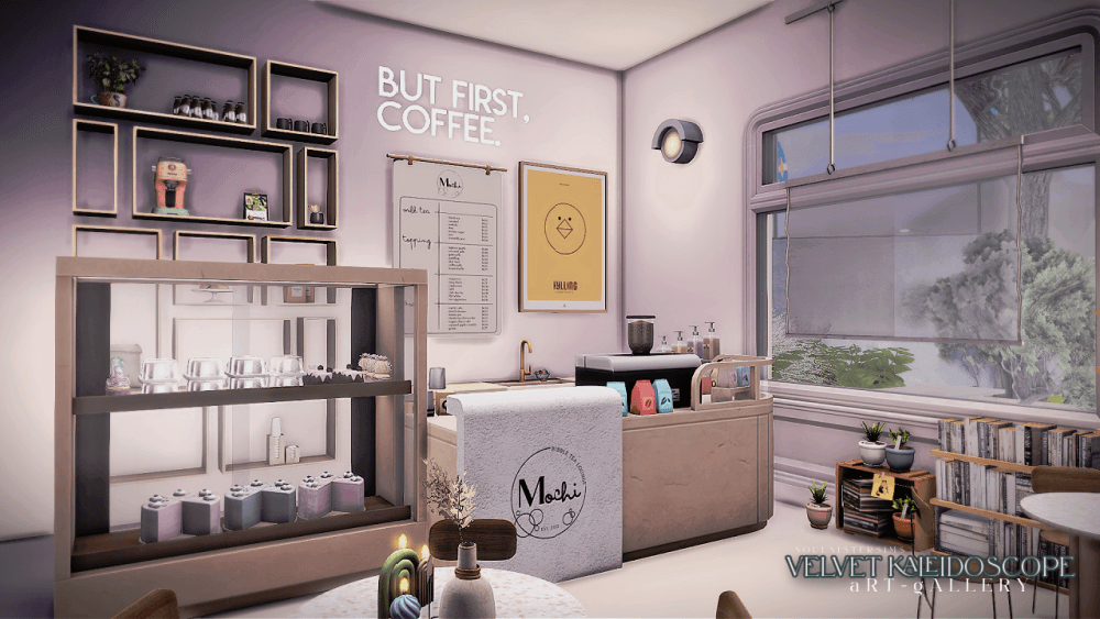 Velvet Kaleidoscope-Art Gallery & Mochi Café - Gallery - The Sims 4 ...