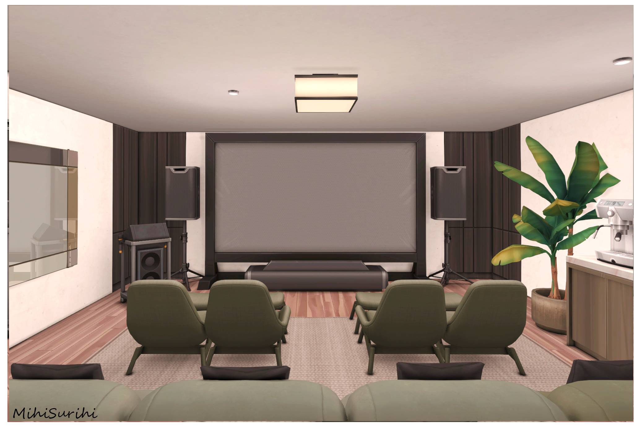 Maxime Mini Home Theater - The Sims 4 Rooms / Lots - CurseForge