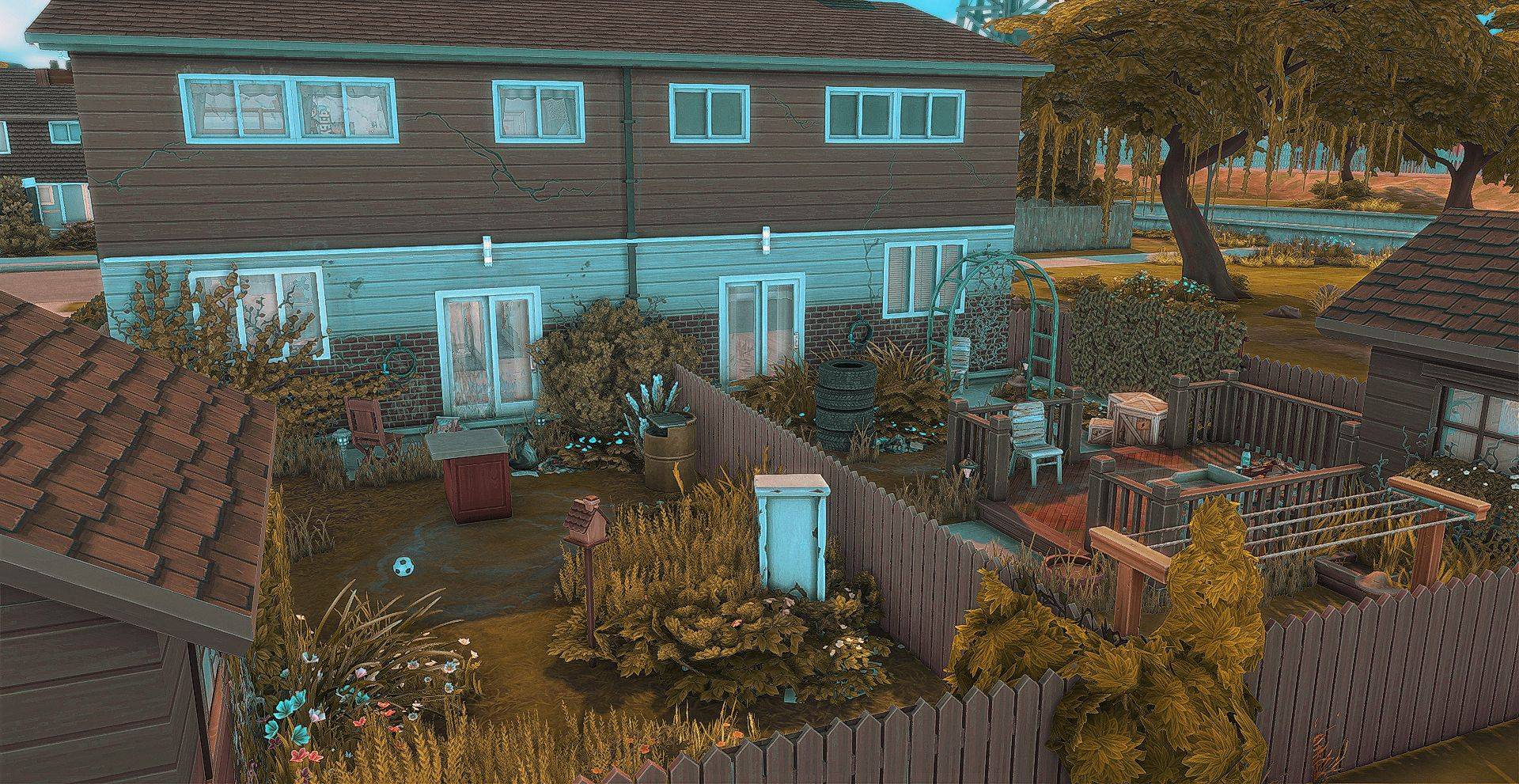British Council Houses (Rundown) - Gallery - The Sims 4 Rooms / Lots ...