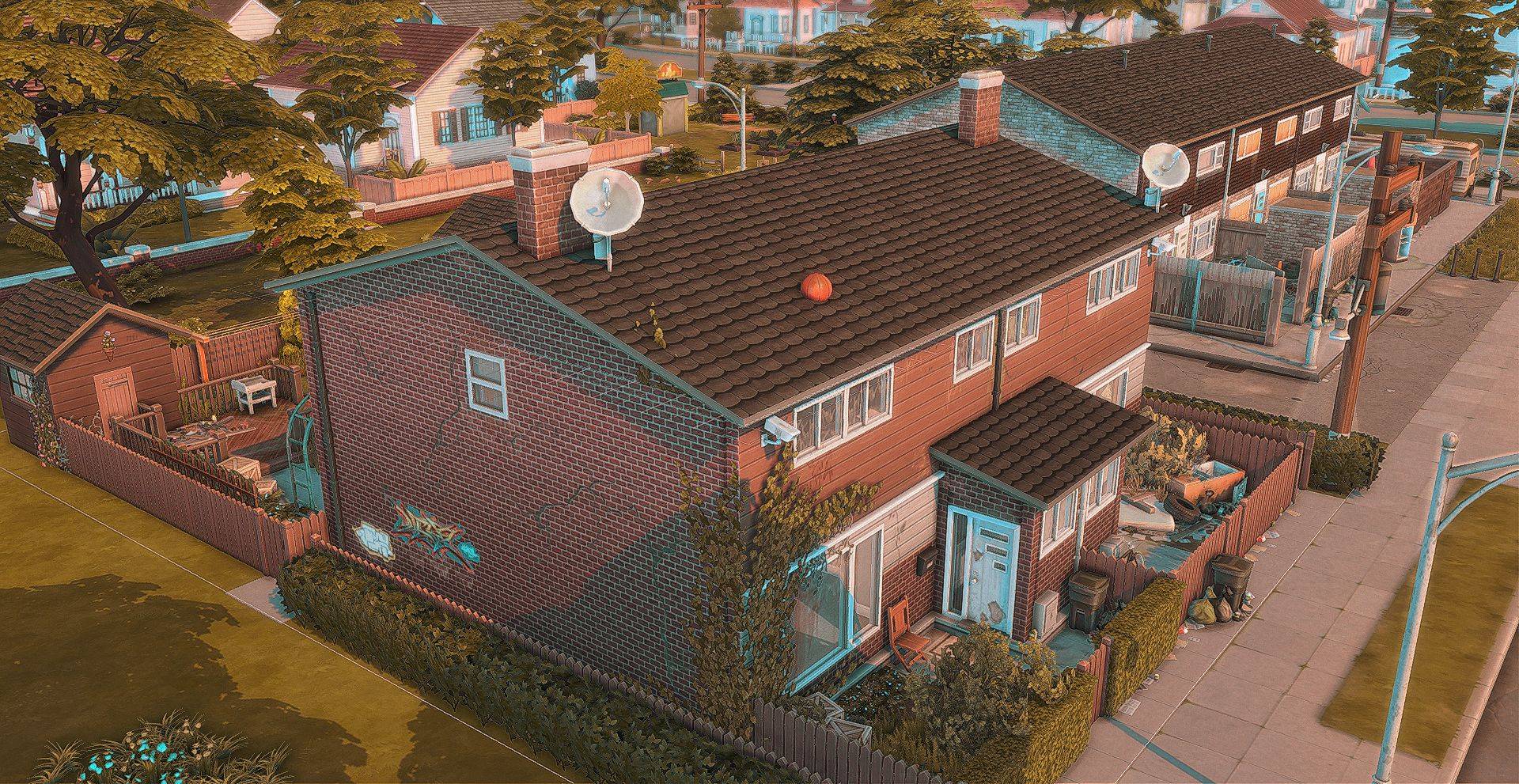 British Council Houses (Rundown) - Gallery - The Sims 4 Rooms / Lots ...