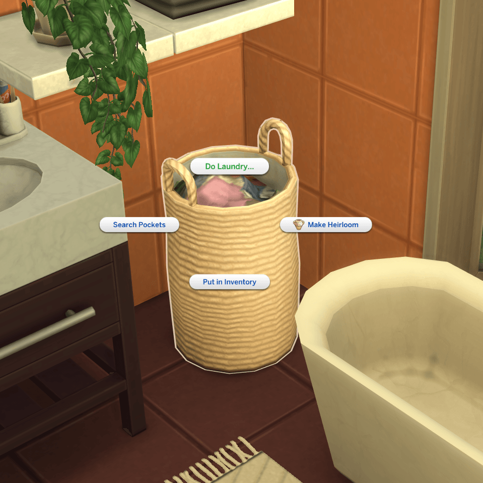 Functional Wicker Upper Hamper by Syboulette - Gallery - The Sims 4 ...
