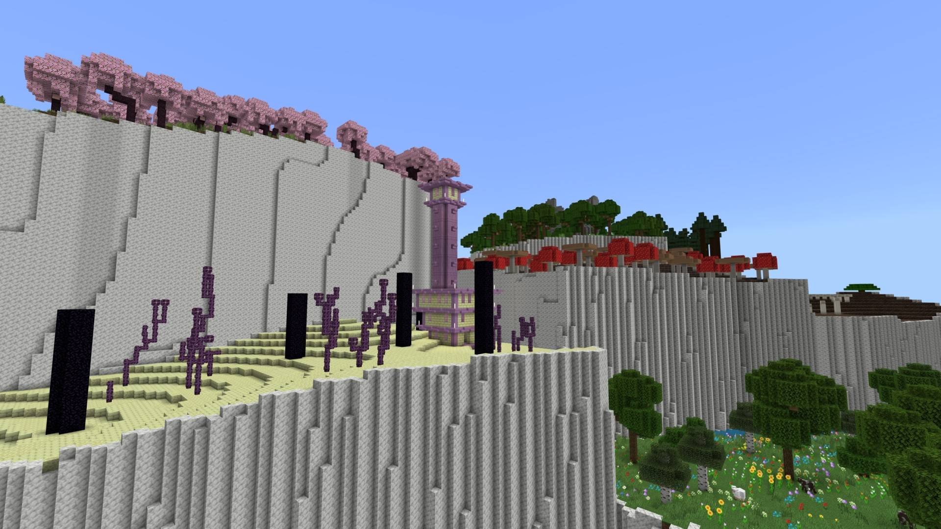 Multi-Biome Survival Island - Gallery - Minecraft Bedrock Maps - CurseForge