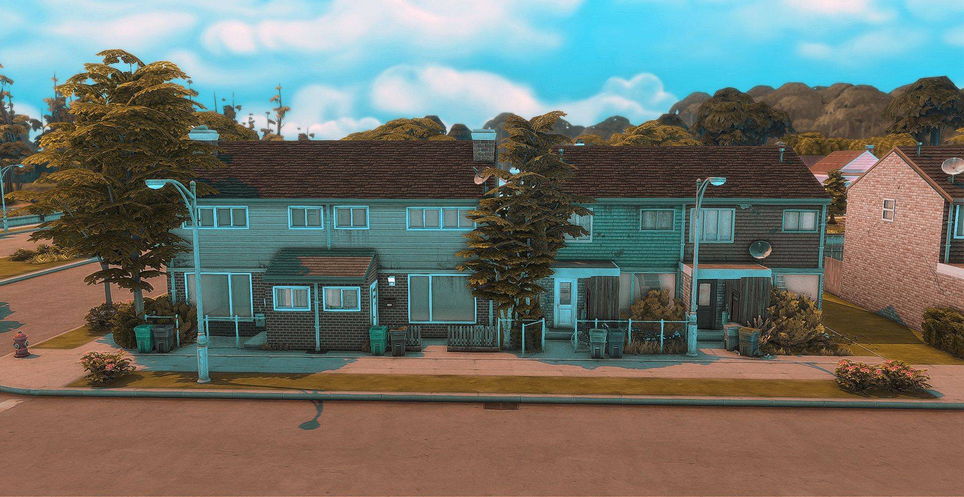 British Council Houses NO CC - Gallery - The Sims 4 Rooms / Lots ...