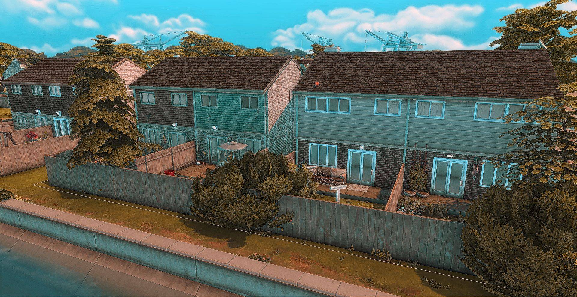 British Council Houses NO CC - Gallery - The Sims 4 Rooms / Lots ...