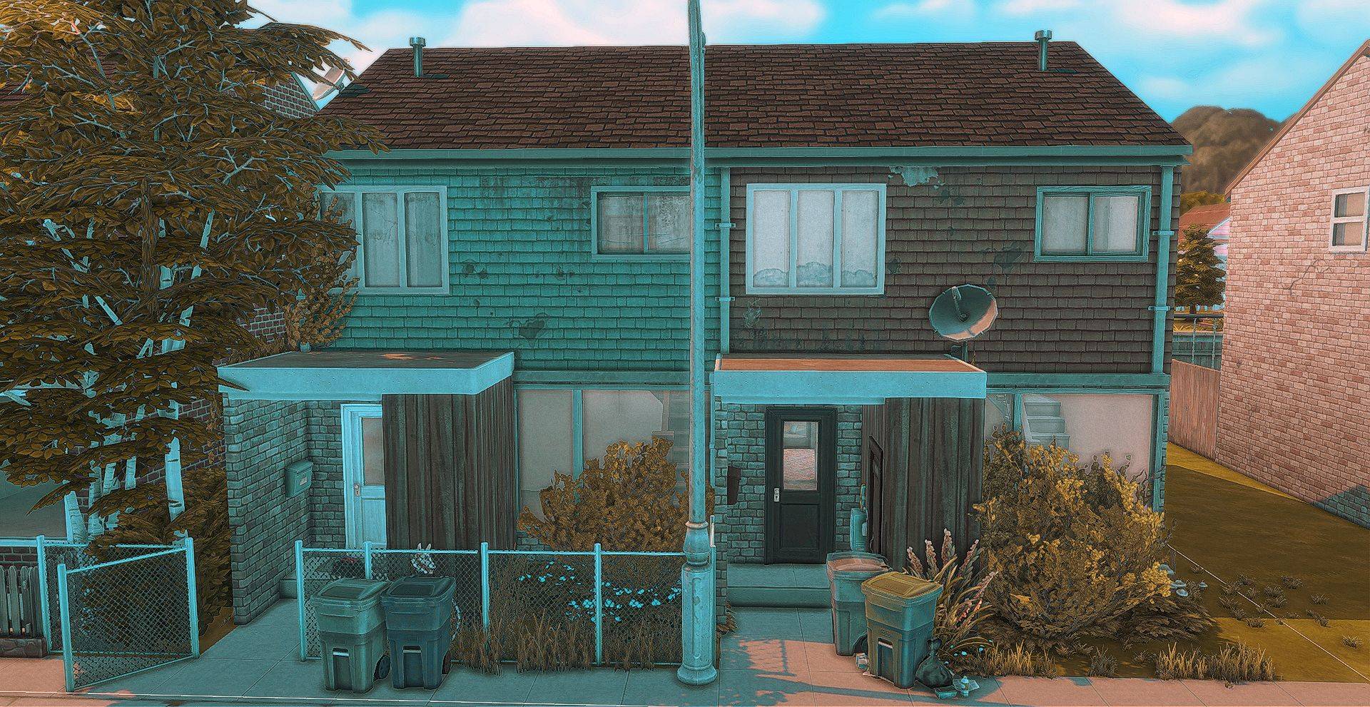 British Council Houses NO CC - Gallery - The Sims 4 Rooms / Lots ...