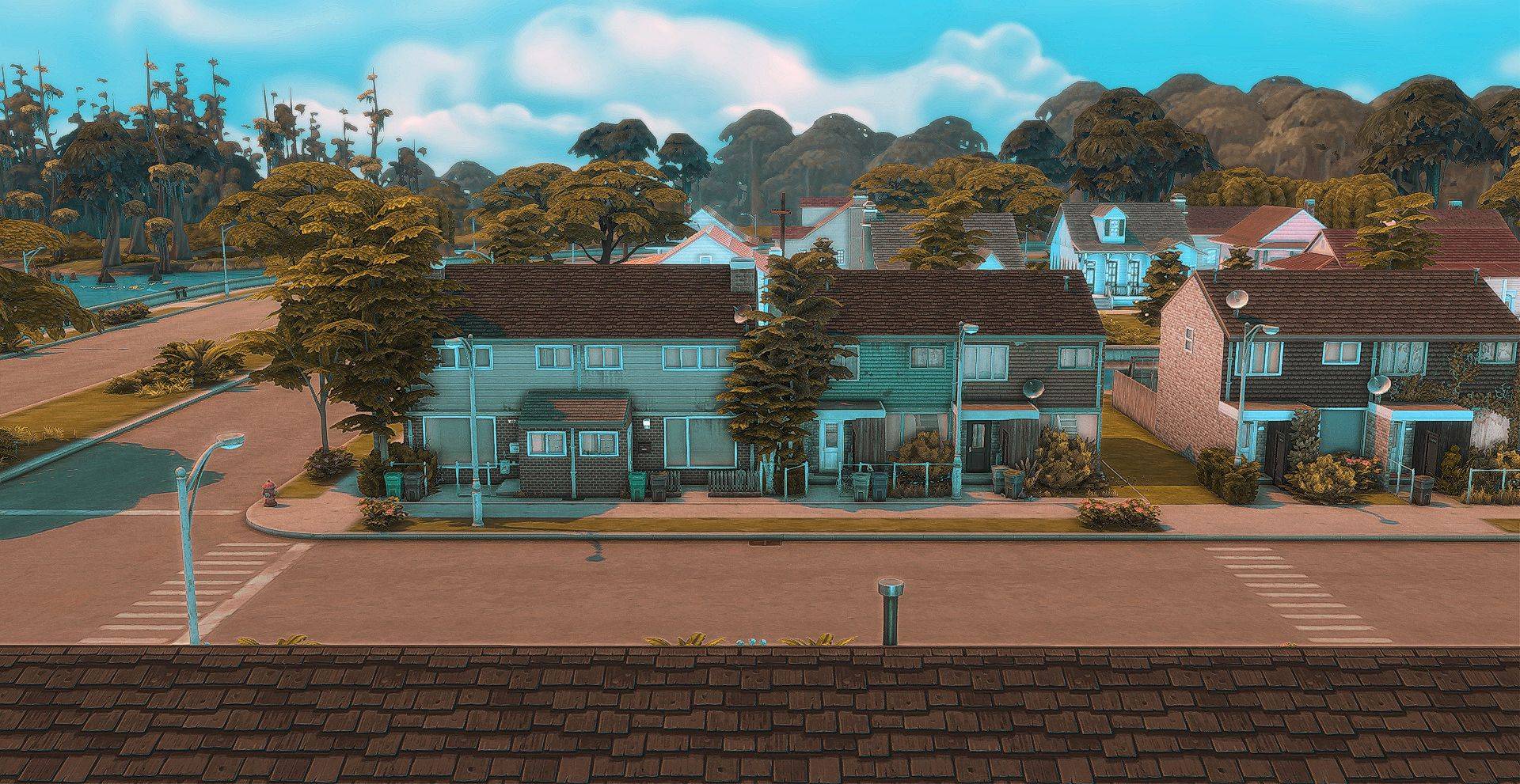 British Council Houses NO CC - Gallery - The Sims 4 Rooms / Lots ...