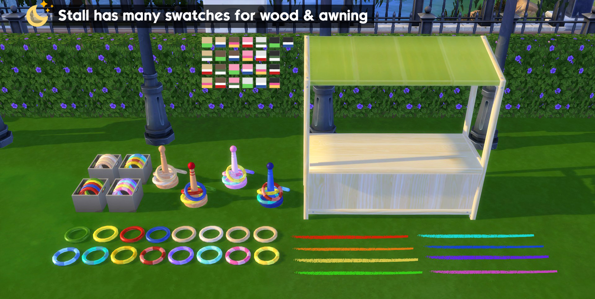 Ring Toss Game Set - Gallery - The Sims 4 Build / Buy - CurseForge