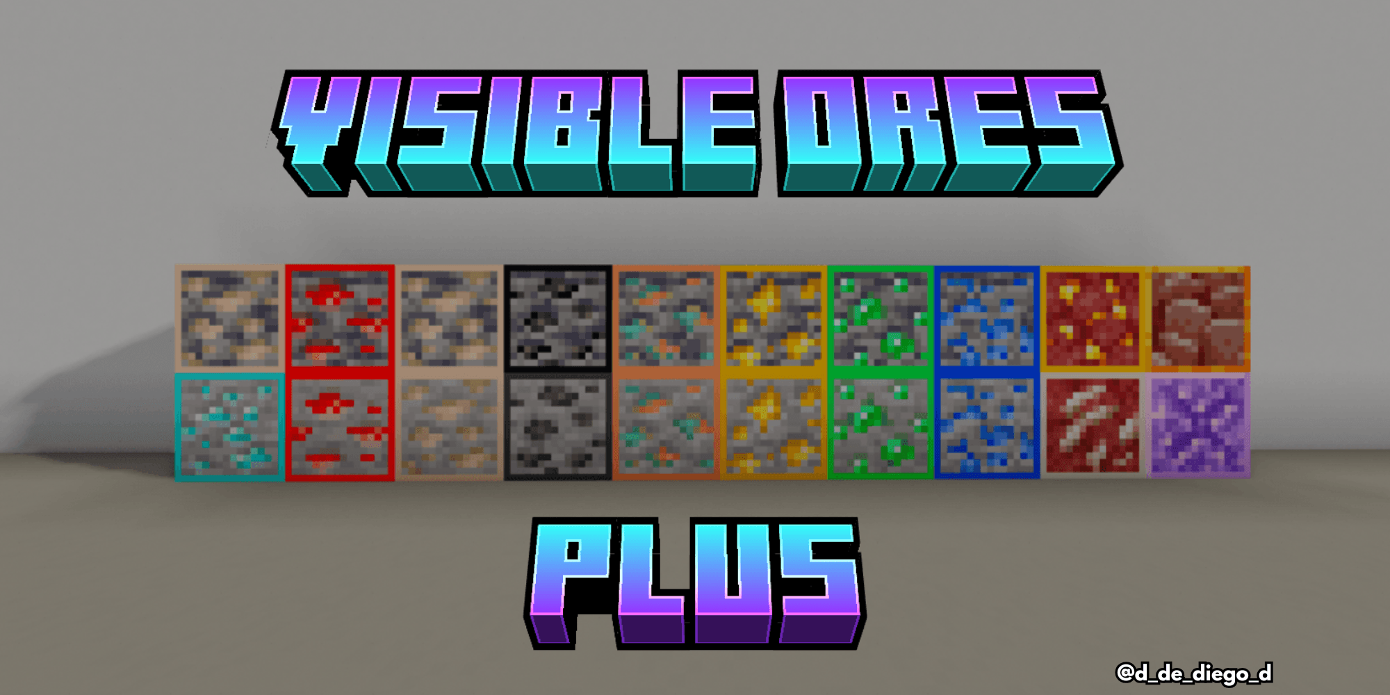 Visible Ores Plus - Minecraft Resource Packs - CurseForge
