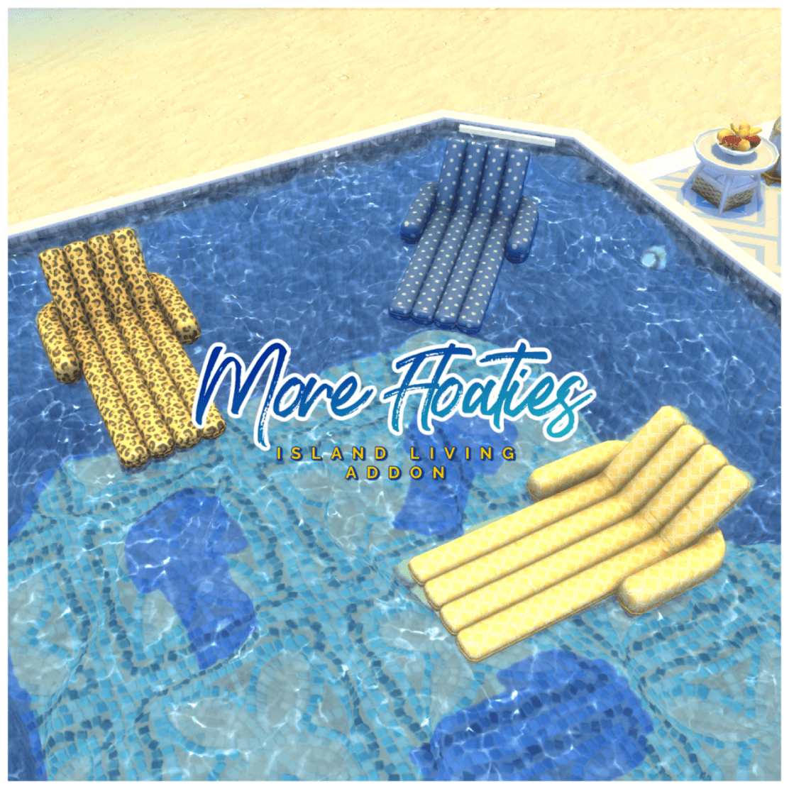 More Pool Floaties - Island Living Addon - The Sims 4 Build / Buy ...