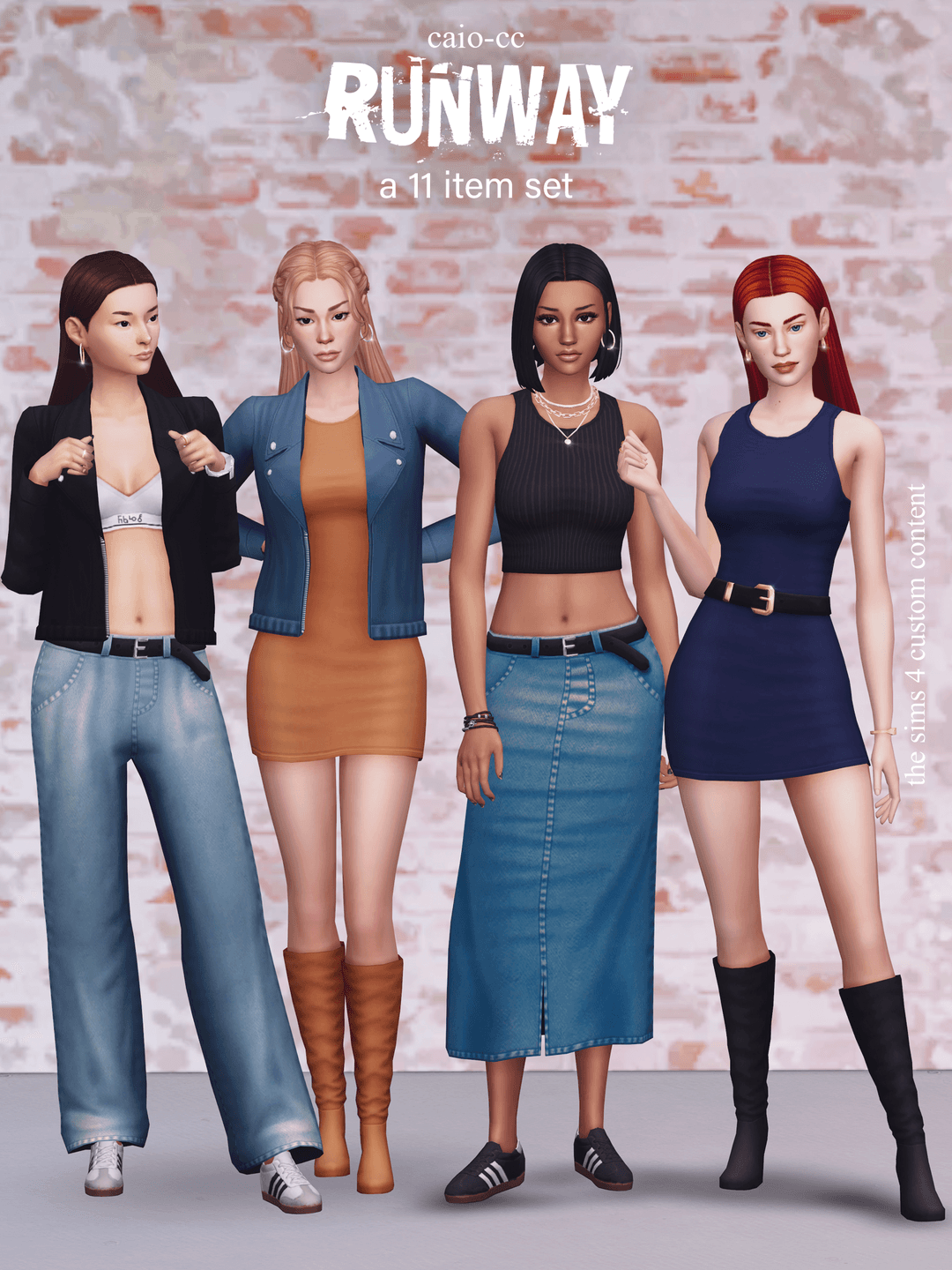 Bella Jeans (Caiocc) - Gallery - The Sims 4 Create a Sim - CurseForge