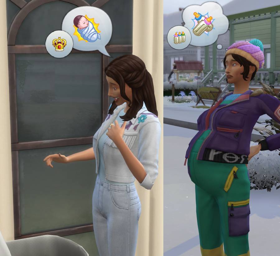 More Diverse Speech and Thought Bubbles - Conversation Tweak - The Sims 4 Mods - CurseForge