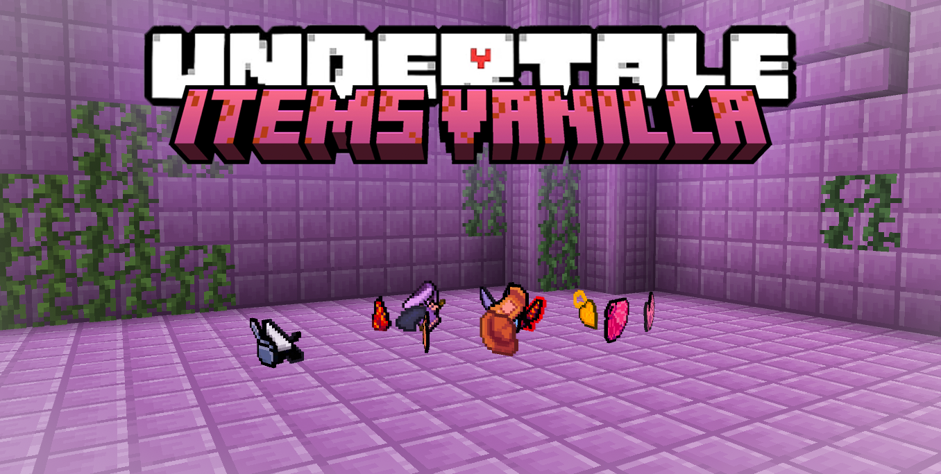 Undertale Items - Gallery - Minecraft Bedrock Addons - CurseForge