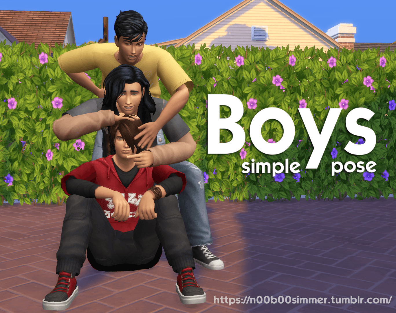 Boys simple pose - Gallery - The Sims 4 Mods - CurseForge