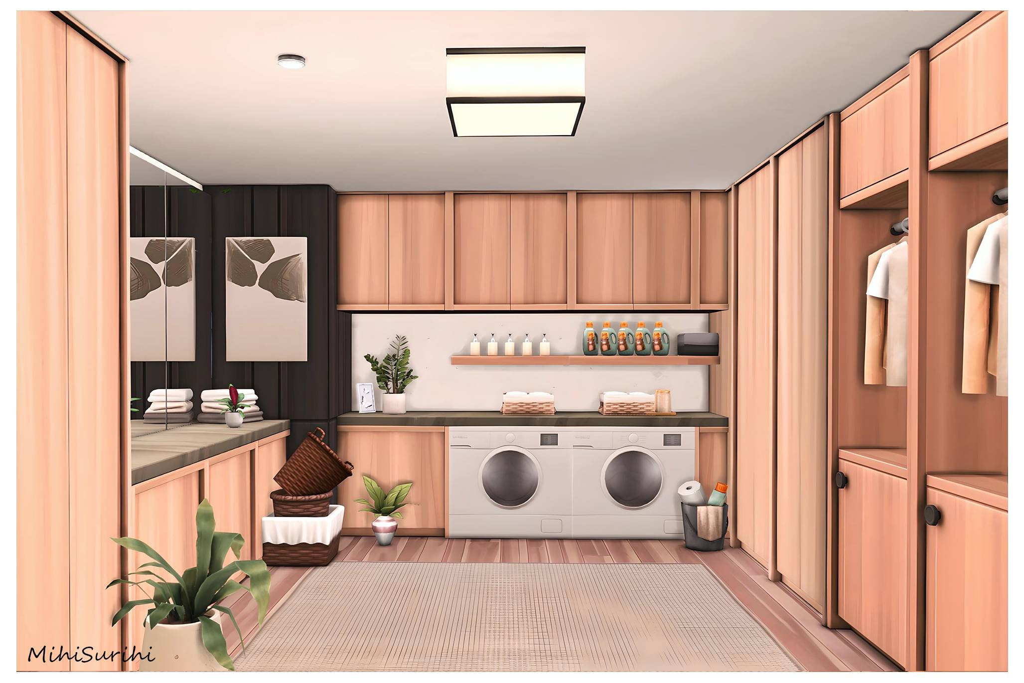 Maxime Laundry Room - The Sims 4 Rooms / Lots - CurseForge