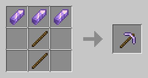 Amethysts tools - Minecraft Bedrock Addons - CurseForge