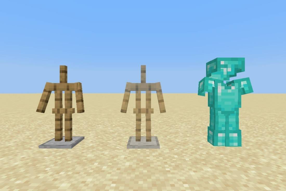 Invisible Armor Stands and Statues - Gallery - Minecraft Bedrock ...