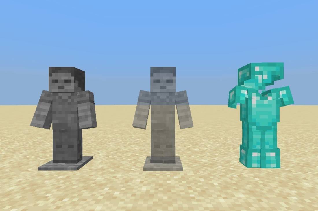 Invisible Armor Stands and Statues - Gallery - Minecraft Bedrock Texture Packs - CurseForge