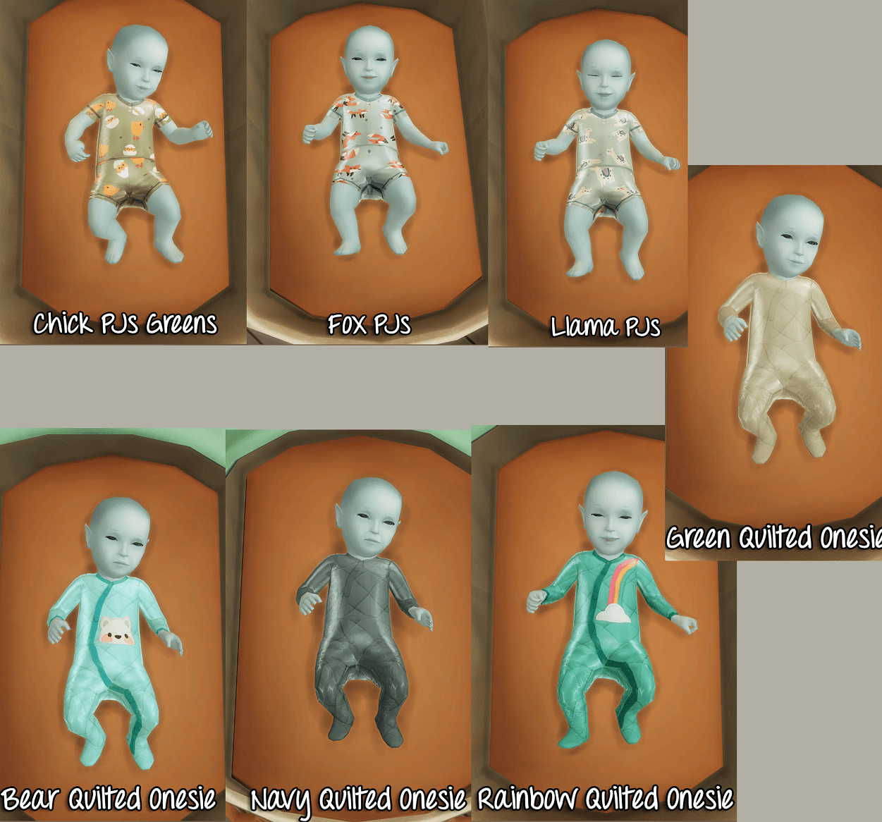 Default Baby Skins & Outfits - Gallery - The Sims 4 Mods - CurseForge