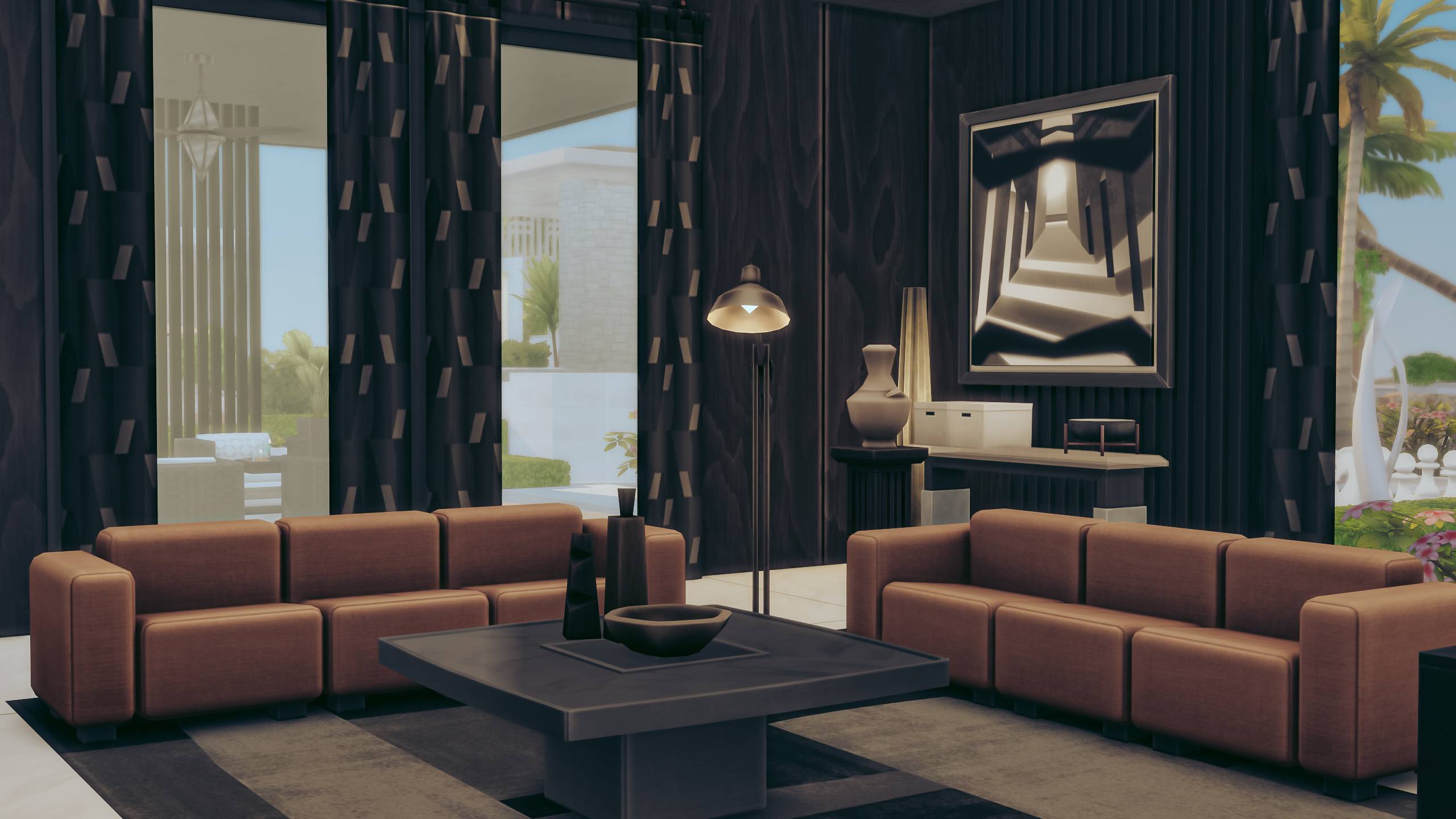 Modern Mega Mansion | NO CC - Gallery - The Sims 4 Rooms / Lots ...