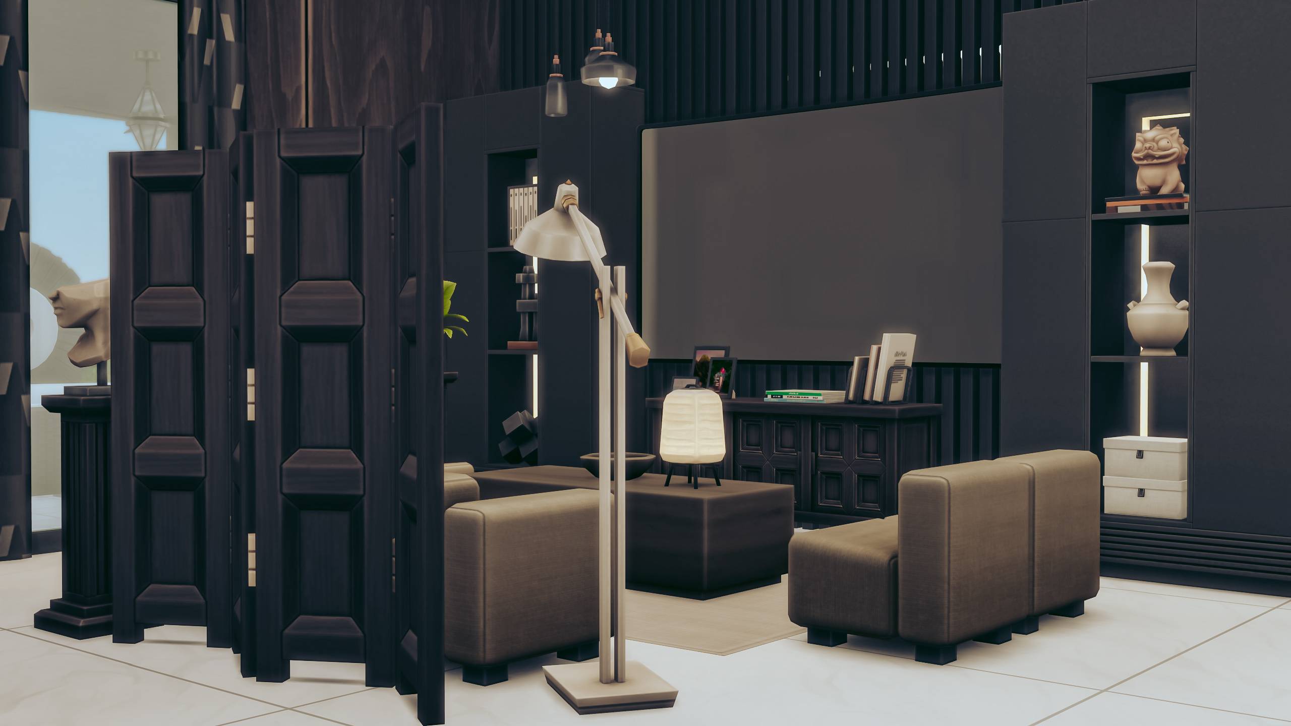 Modern Mega Mansion | NO CC - Gallery - The Sims 4 Rooms / Lots ...