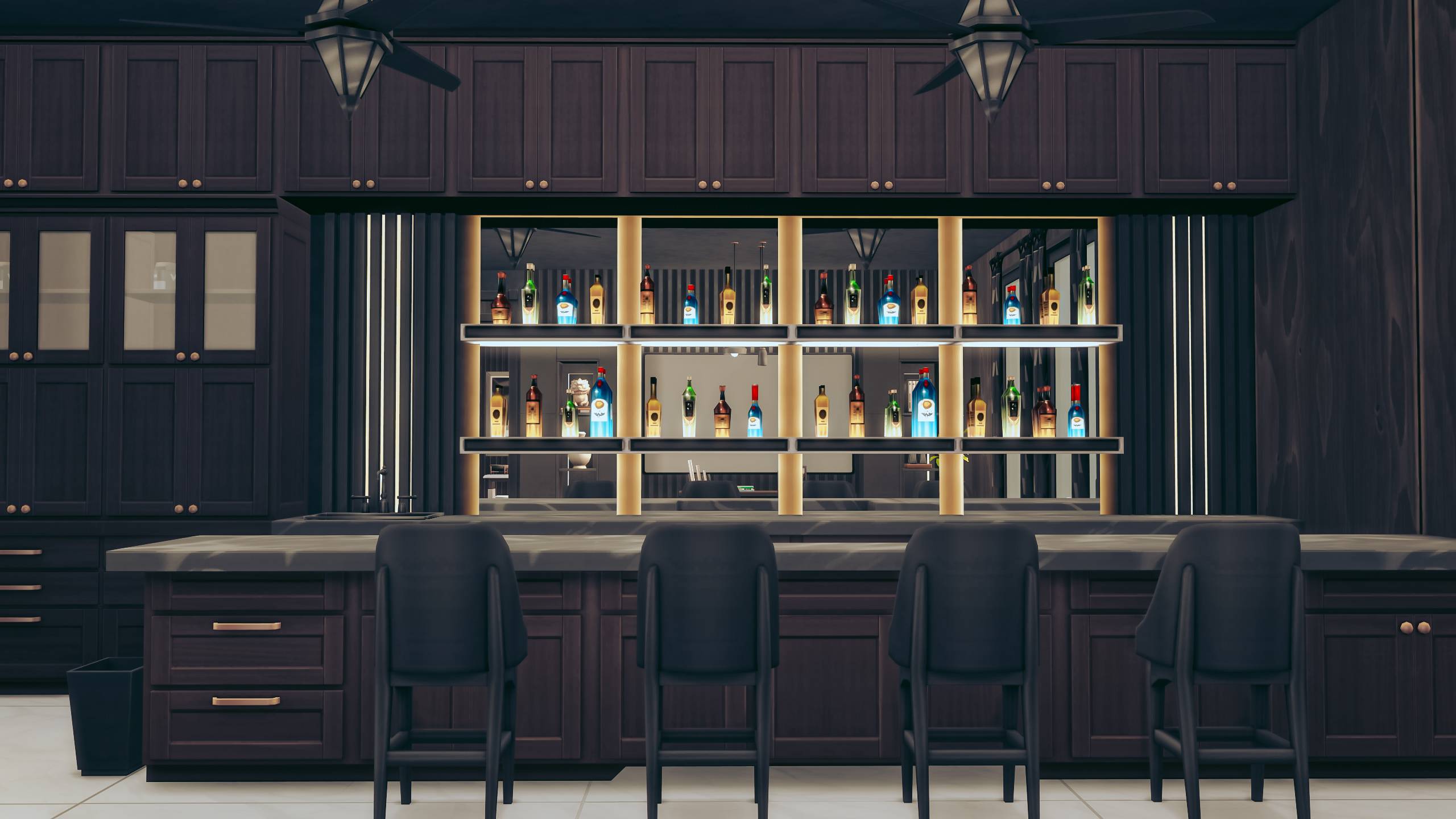 Modern Mega Mansion | NO CC - Gallery - The Sims 4 Rooms / Lots ...