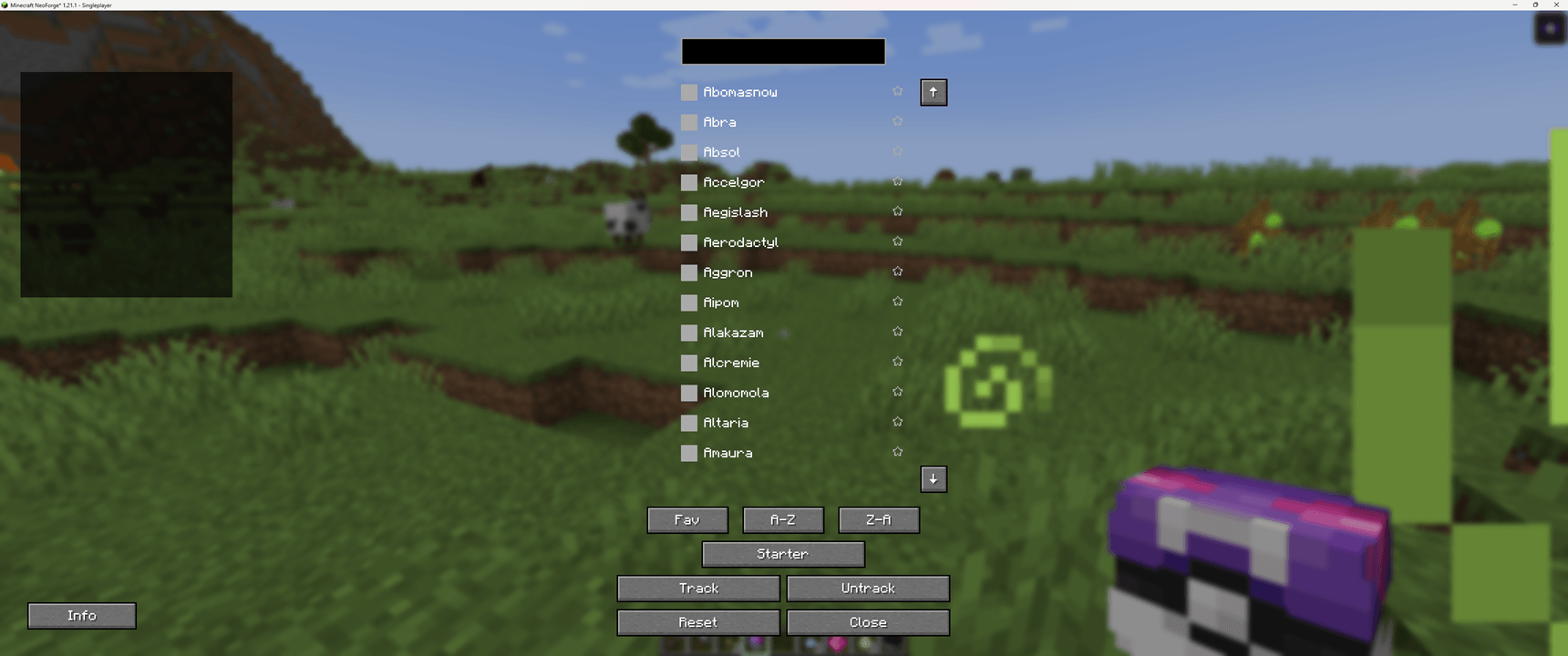 Cobblemon Trackmon - Gallery - Minecraft Mods - CurseForge