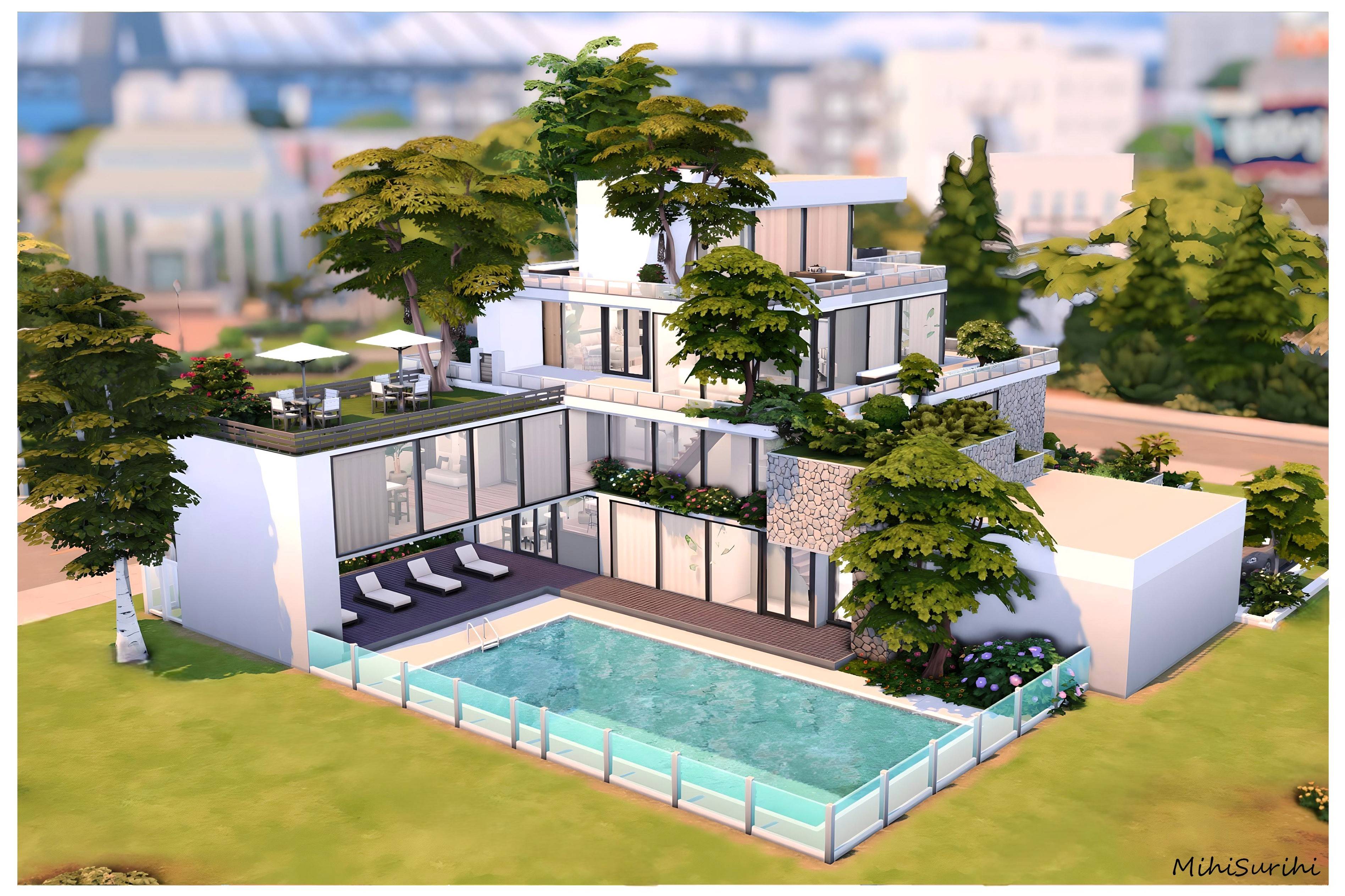 Maxime House - Modern Style - The Sims 4 Rooms / Lots - CurseForge