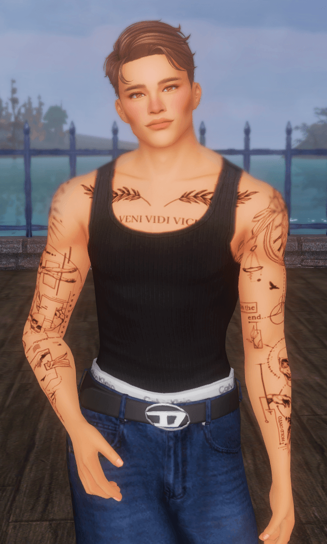 Michael Grayson - Gallery - The Sims 4 Sims / Households - CurseForge