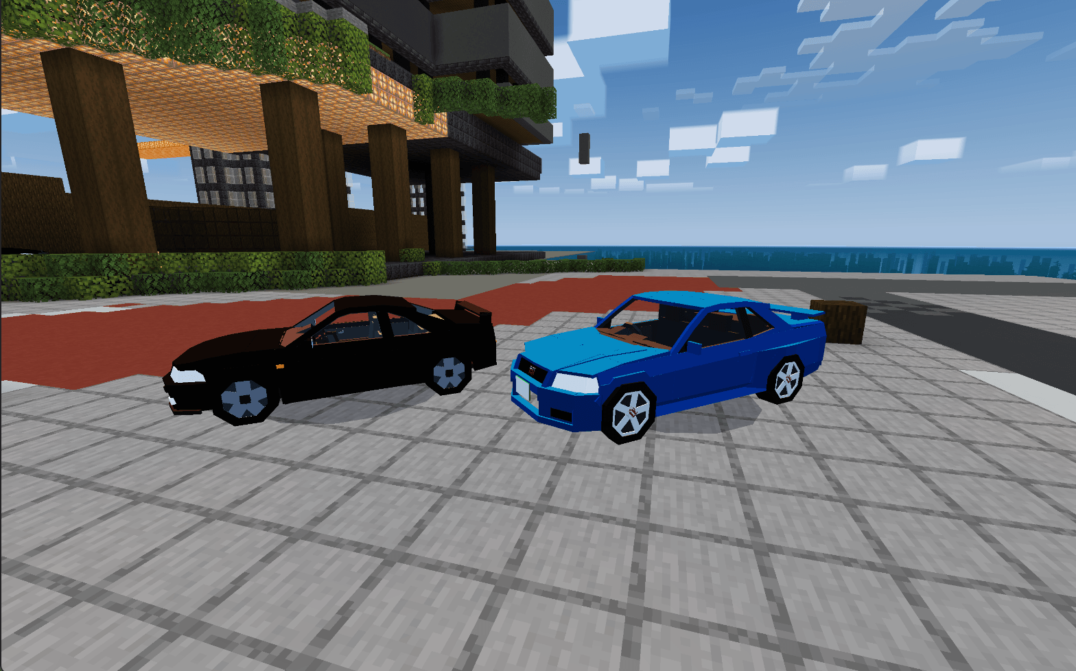 Nissan R34 GTR - Simple Car Series - Gallery - Minecraft Bedrock Addons ...