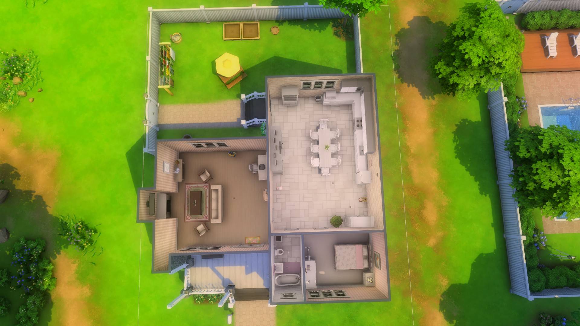 Small Home 30k No CC - The Sims 4 Rooms / Lots - CurseForge