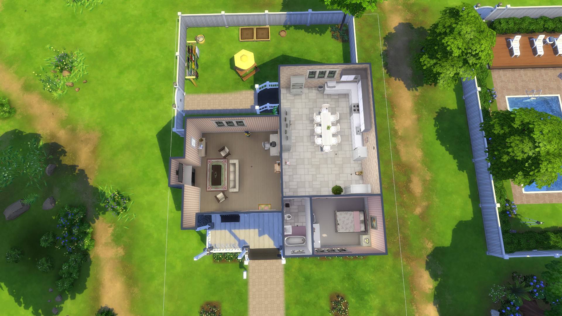 Small Home 30k No CC - The Sims 4 Rooms / Lots - CurseForge