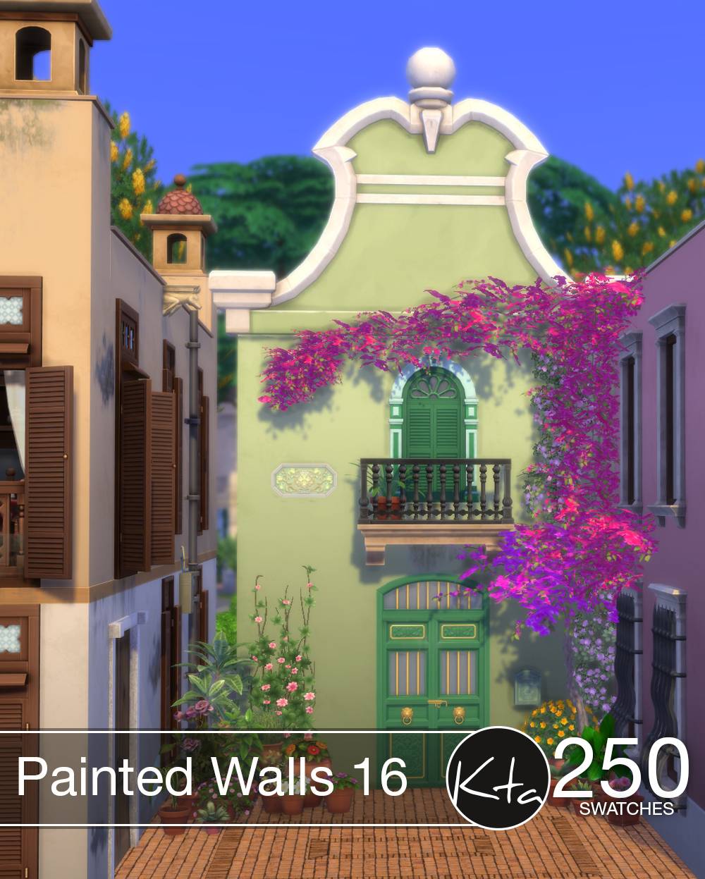 [kta] Painted Walls 16 - Gallery - The Sims 4 Build / Buy - CurseForge