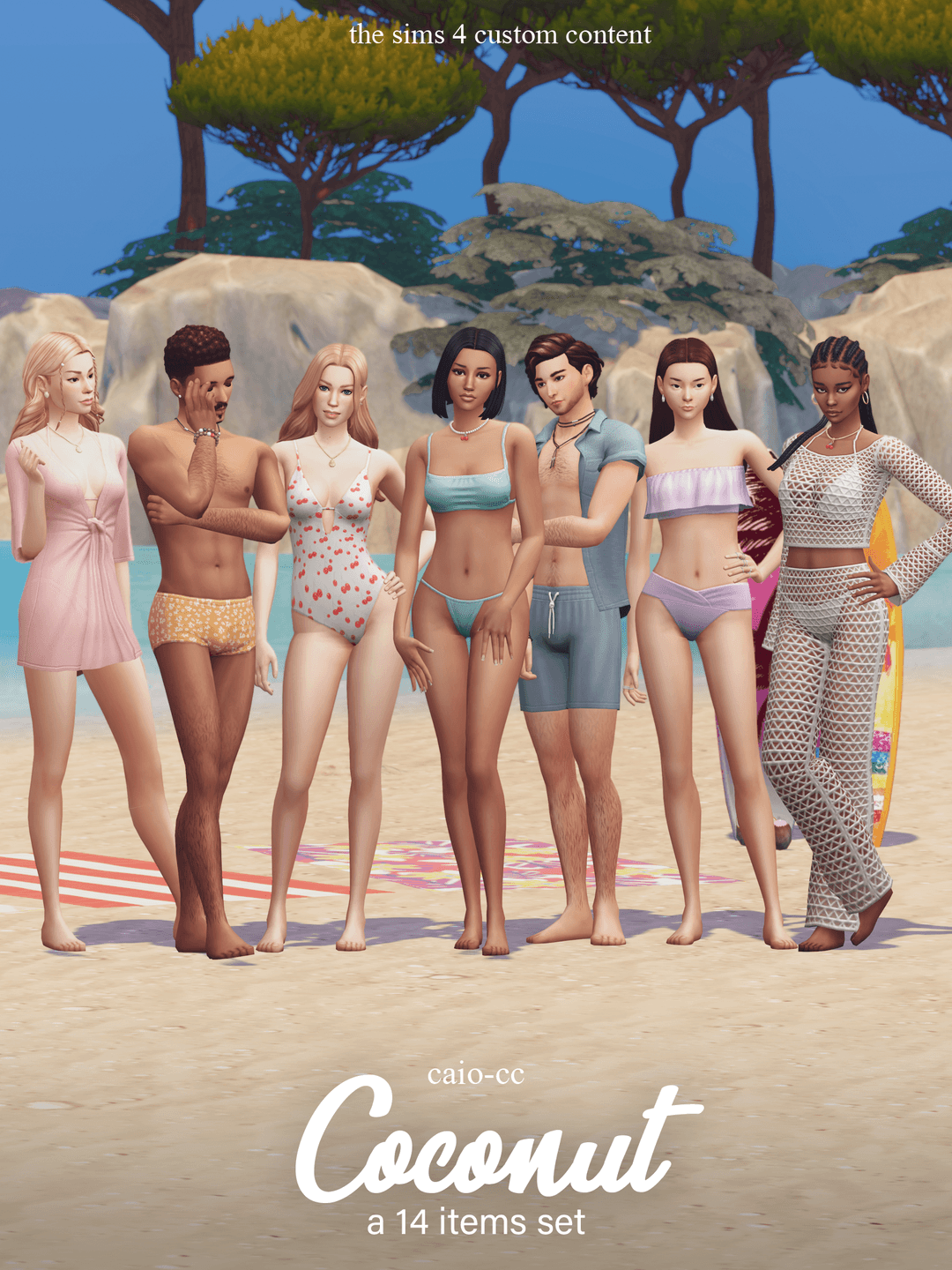 Caio Swimwear (Caiocc) - Gallery - The Sims 4 Create a Sim - CurseForge