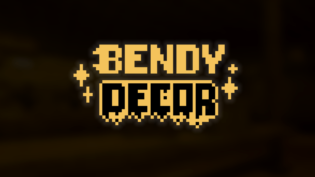 Bendy's Decorations | Minecraft PE Addons