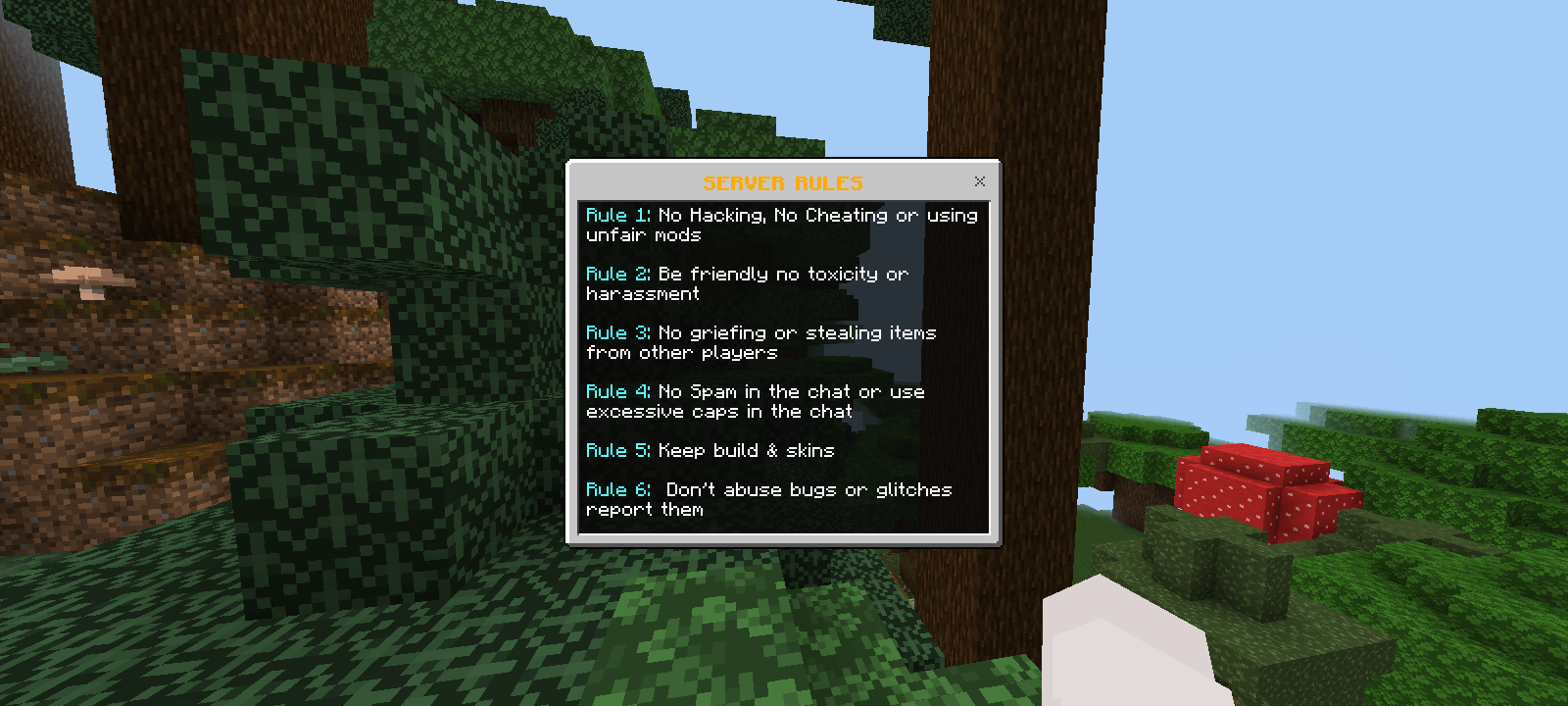 Script | Rules System - Gallery - Minecraft Bedrock Scripts - CurseForge