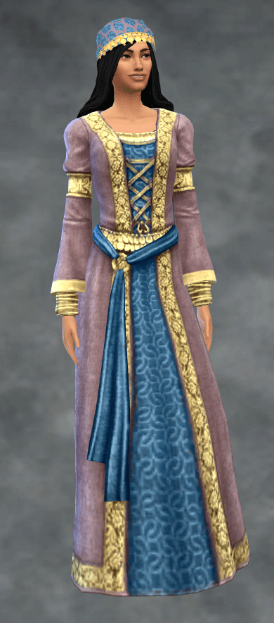 TSM Fortuneteller Big Sleeves Dress All Ages - Gallery - The Sims 4 ...