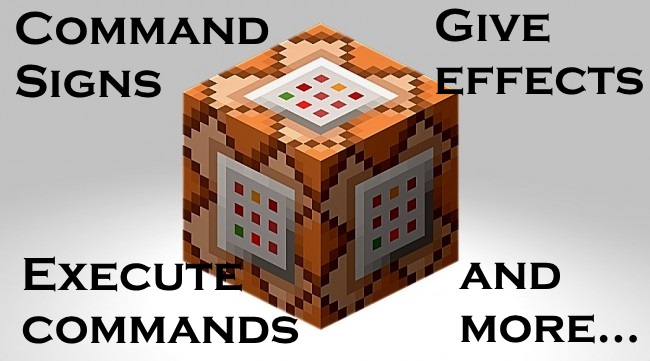 Command Signs - Minecraft Bukkit Plugins - CurseForge